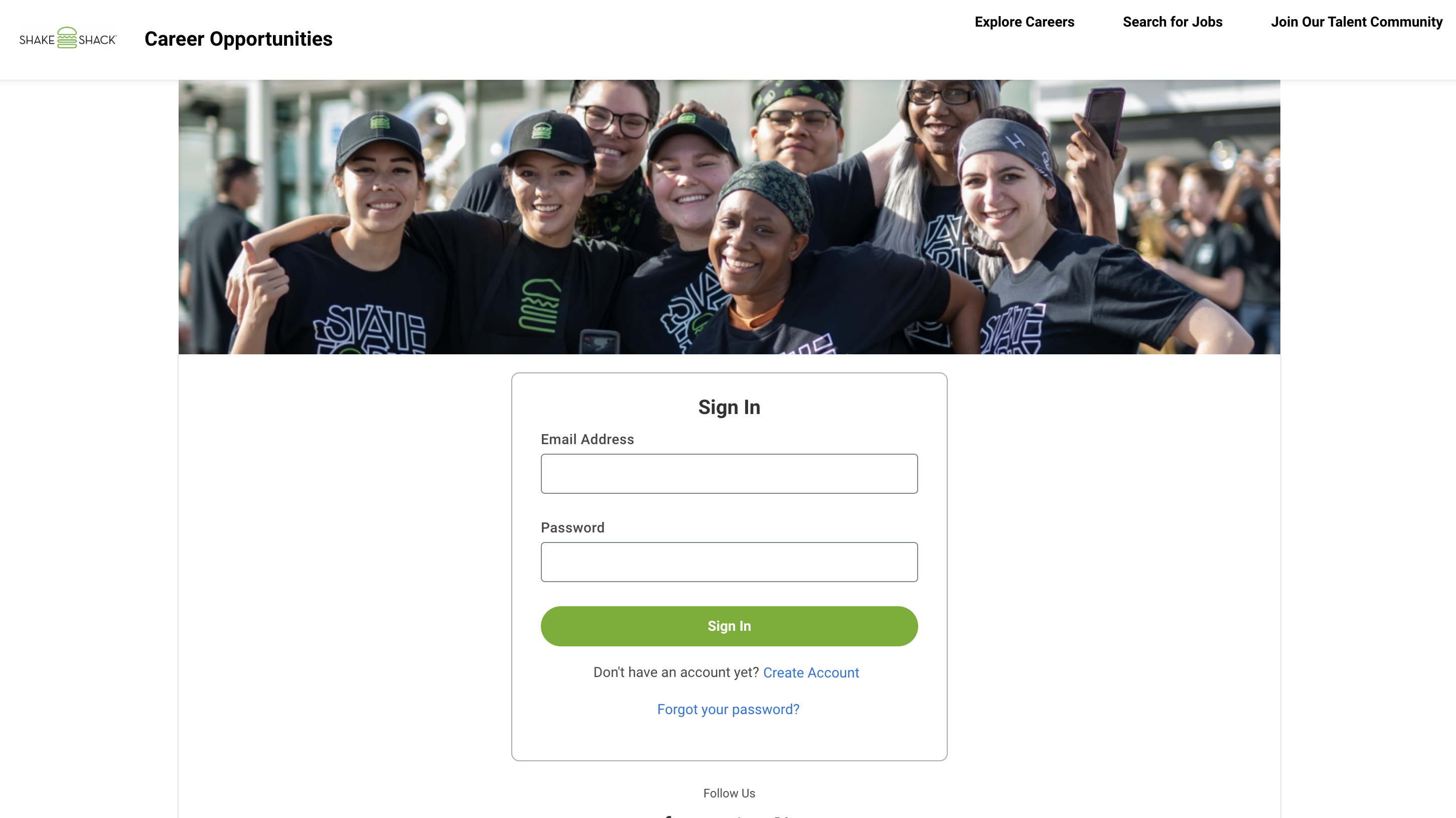 Shake Shack - Application Status – Dalia