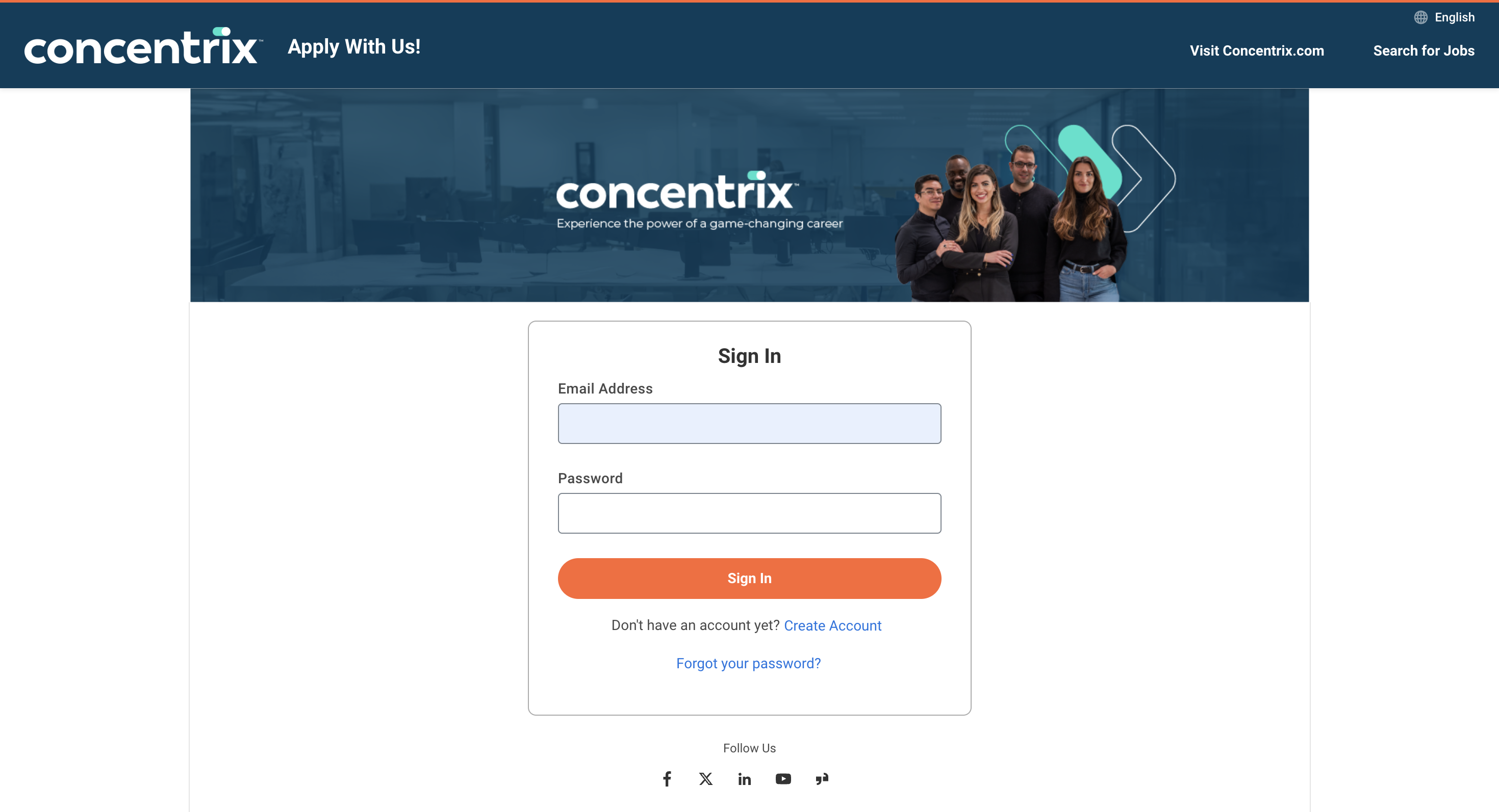Concentrix - Application Status – Dalia