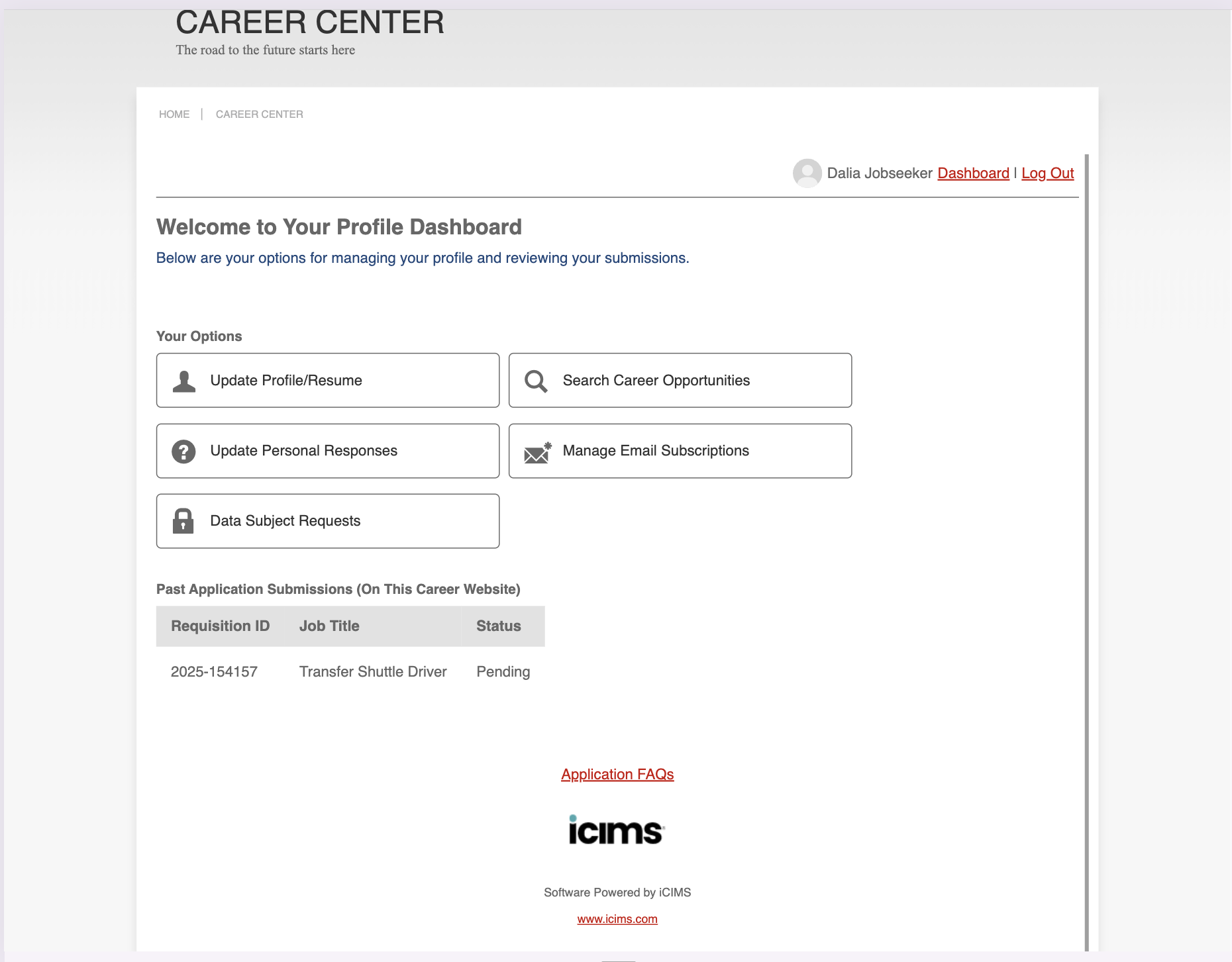 Ryder Drivers - Checking Your Application Status – Dalia