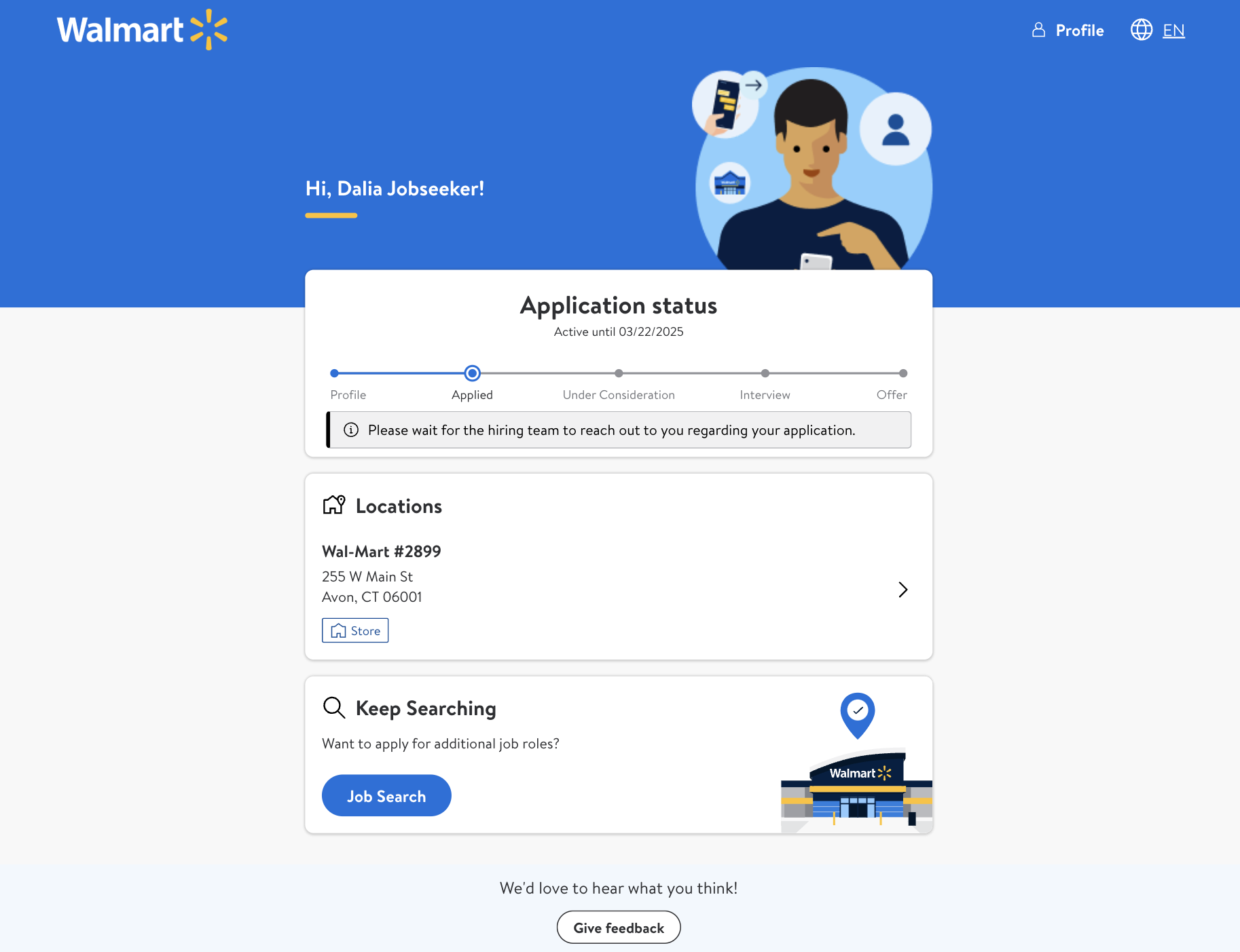 How to Check Your Application Status with Walmart – Dalia
